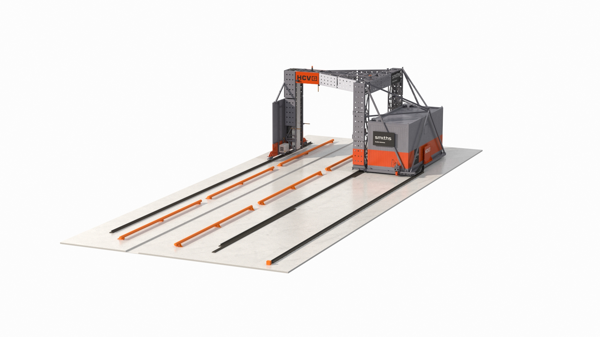 Detection Freight Scanner Hcvg 3D Model - TurboSquid 1710068