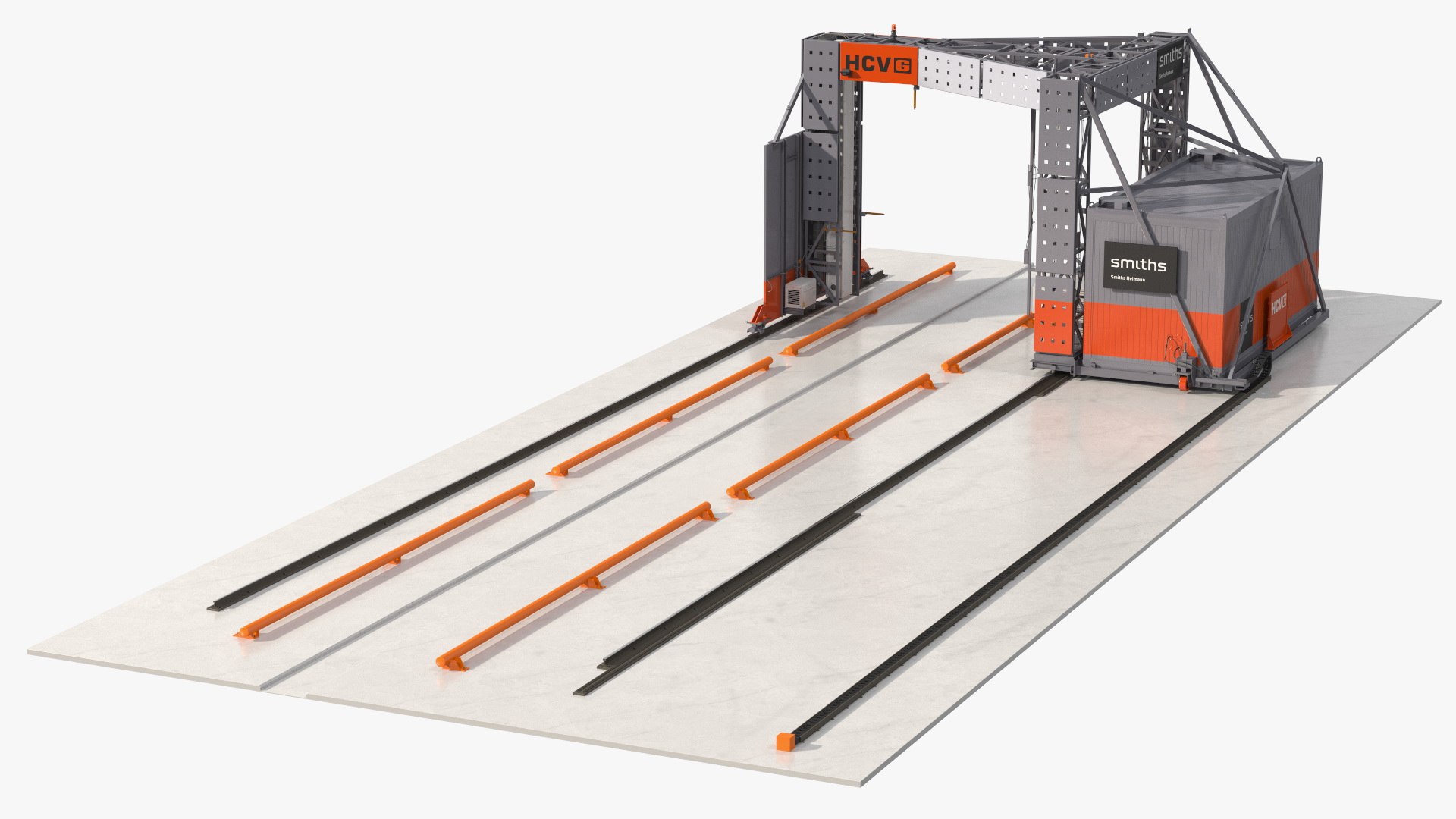 Detection Freight Scanner Hcvg 3D Model - TurboSquid 1710068