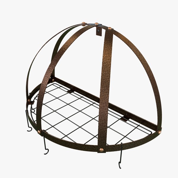 3D dome pot rack model | 1144476 | TurboSquid