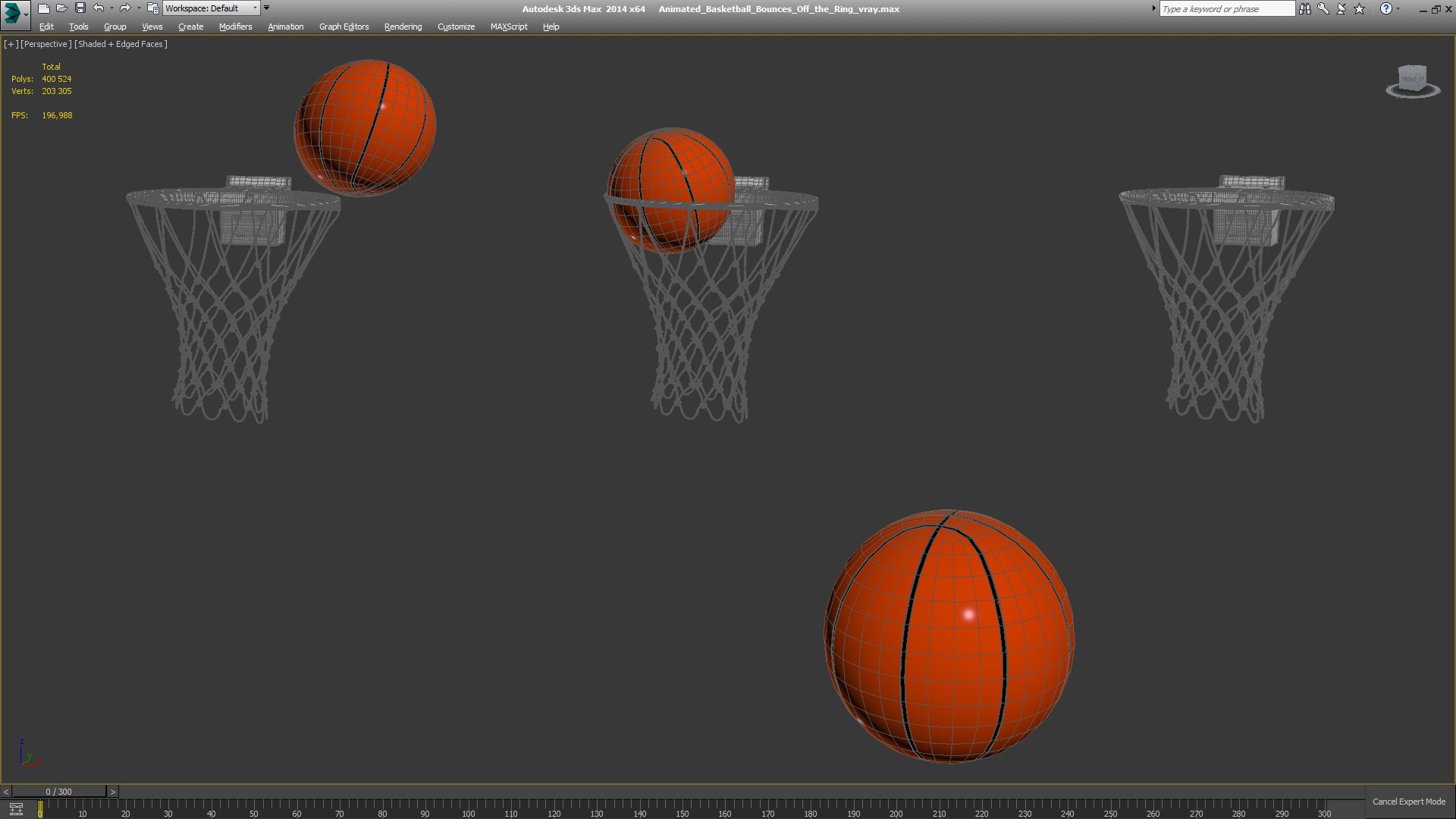 Basketball Bounces Ring Ball Hoop Model - TurboSquid 1500013
