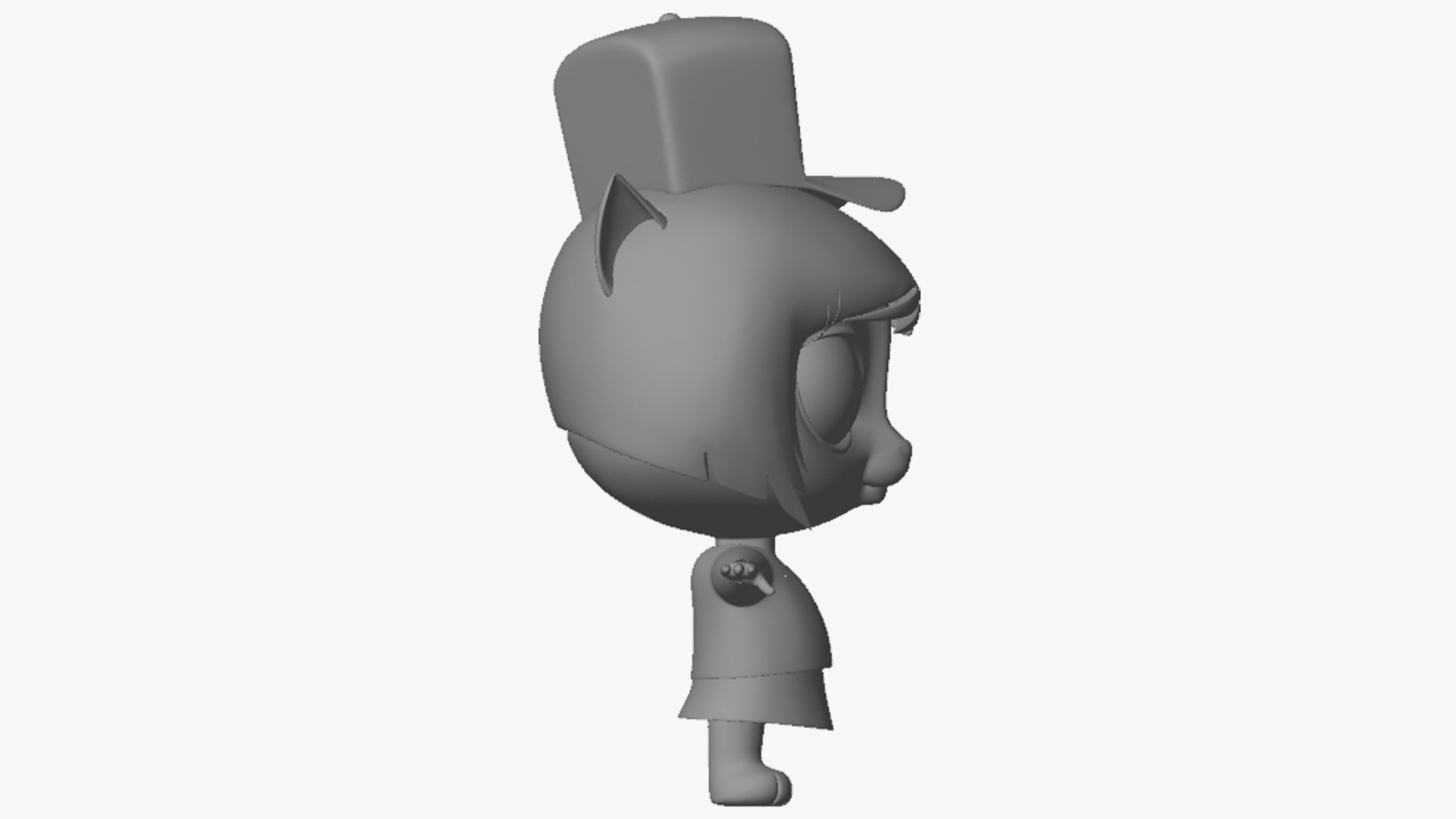 Cartoon Character 13 Model - TurboSquid 2273202