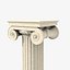 Antique Columns 3d Model