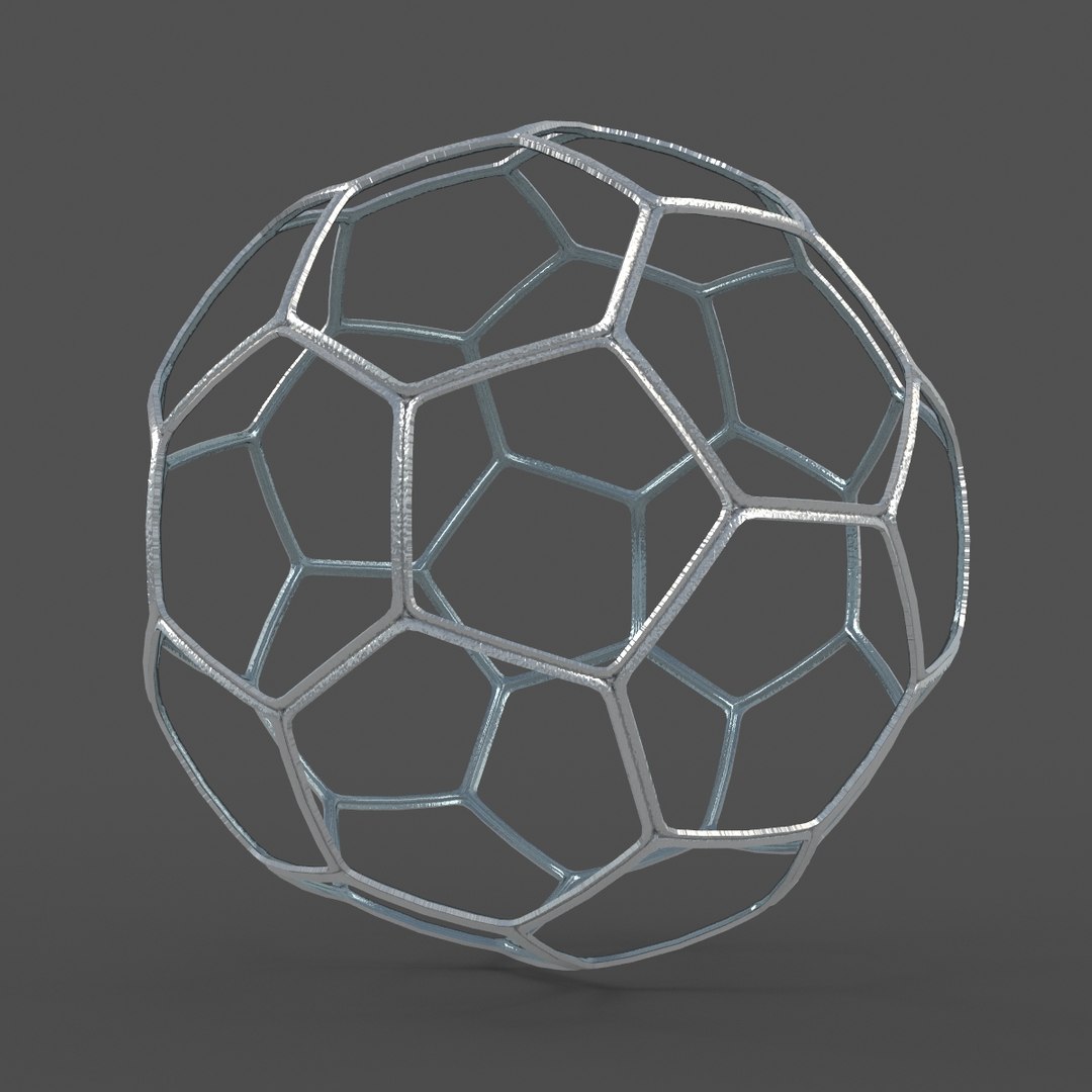 3d soccer ball model