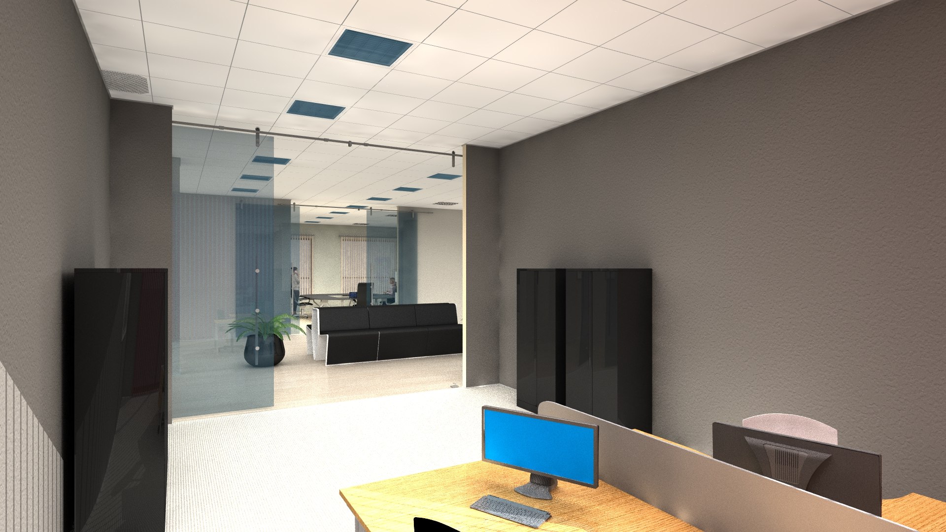 3D 3d-scenes - Office 04 Model - TurboSquid 1420317