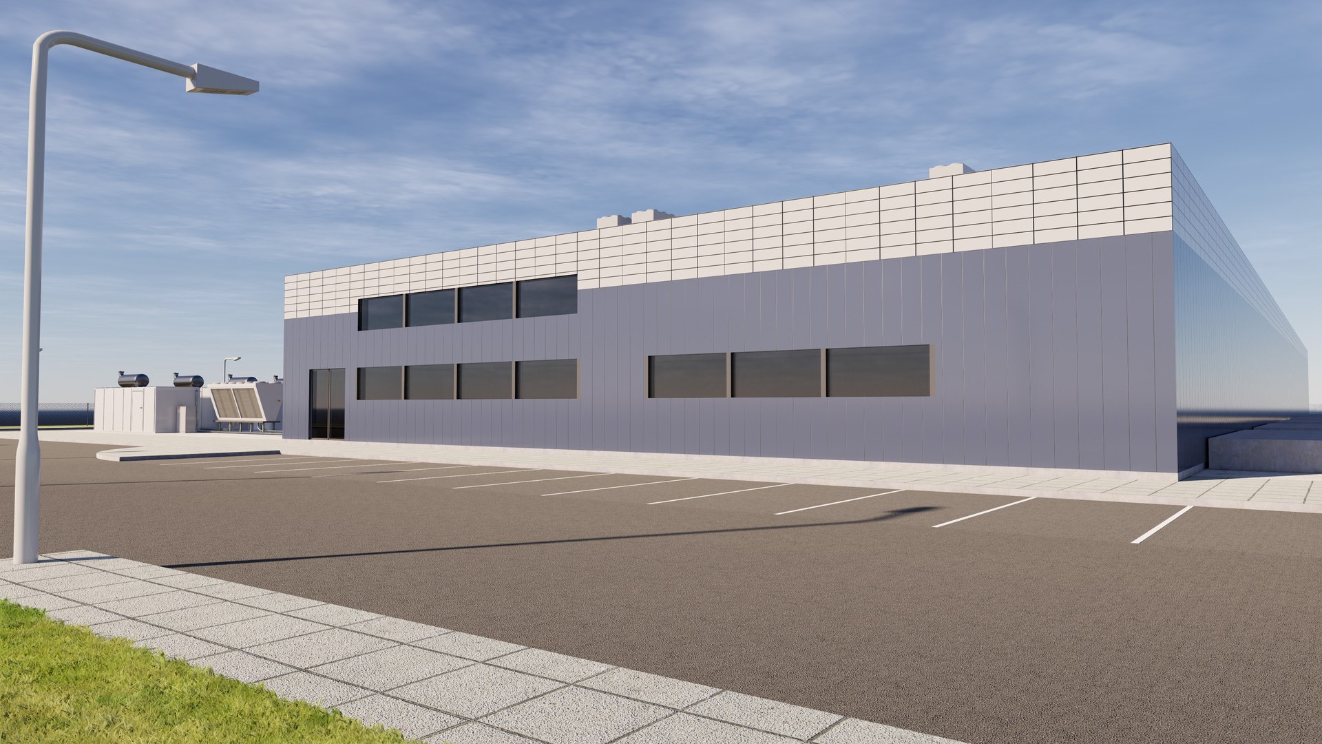 3D Data Center Building - TurboSquid 2294971