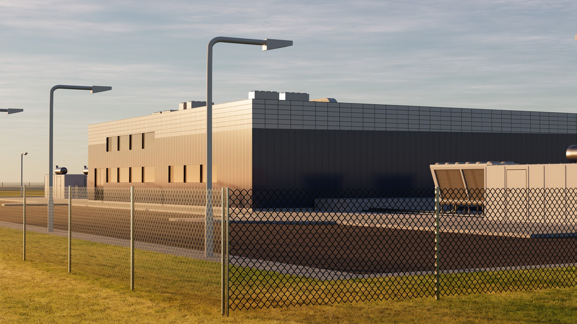 3D Data Center Building - TurboSquid 2294971