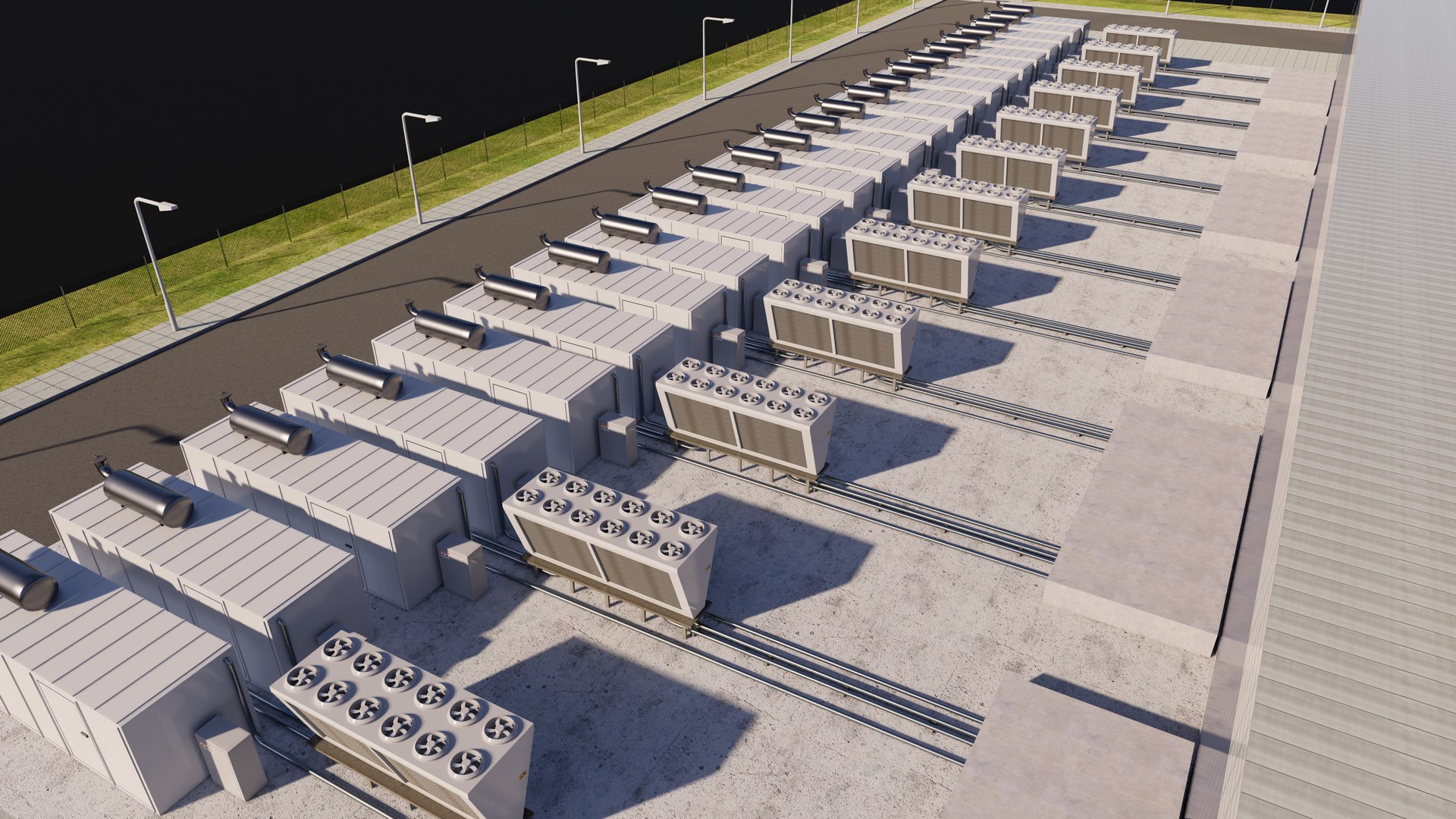 3D Data Center Building - TurboSquid 2294971