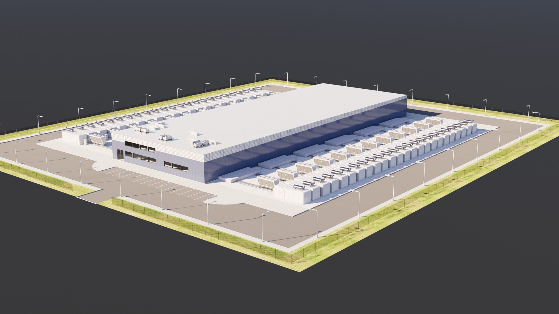 3D Data Center Building - TurboSquid 2294971