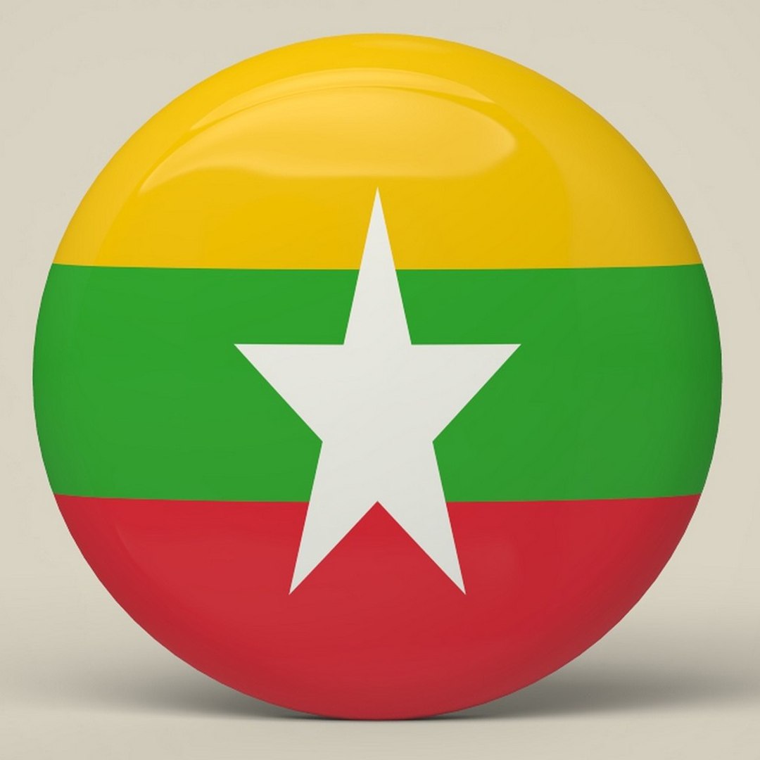 Myanmar Badge 3D model - TurboSquid 1820048
