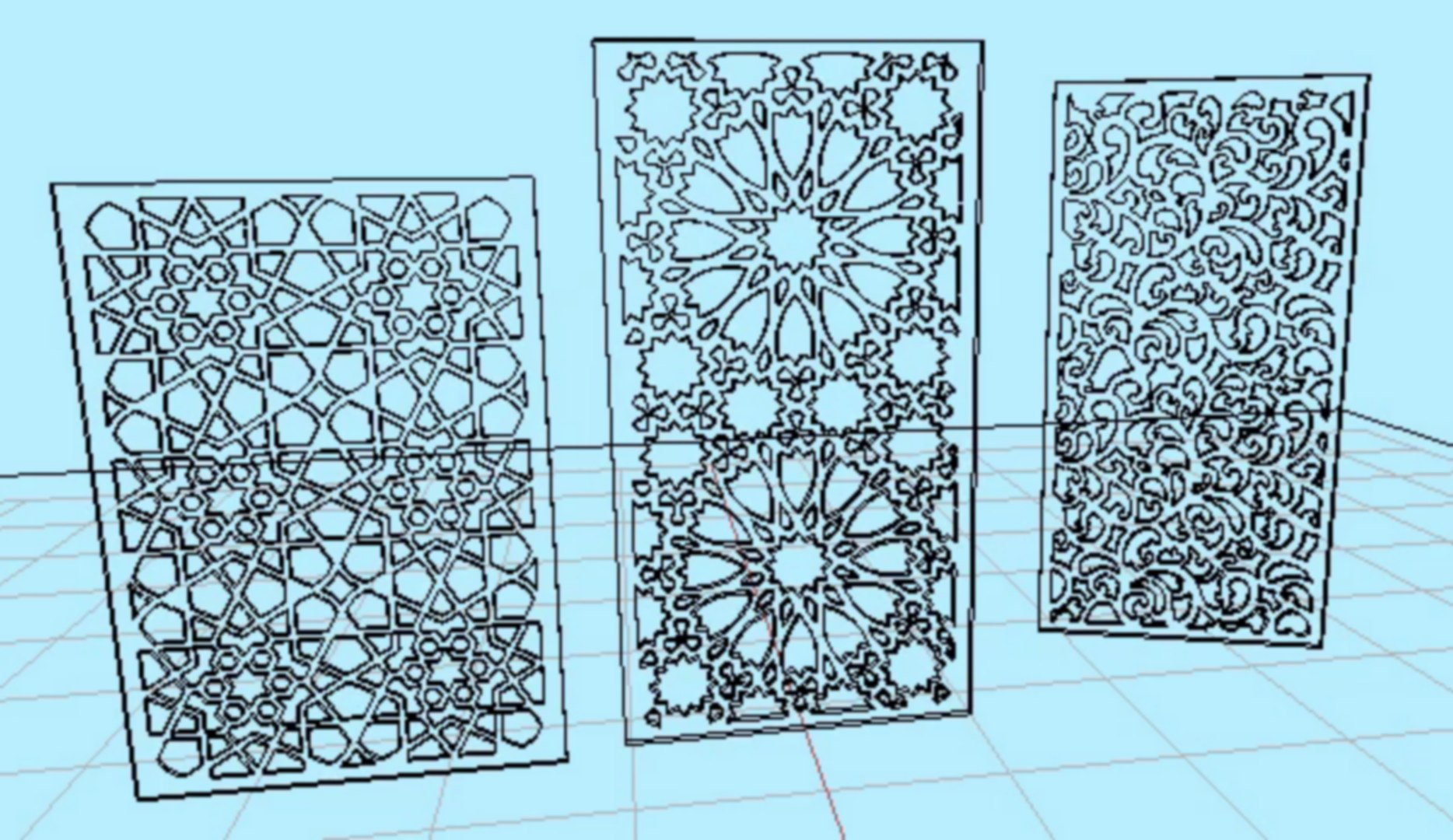 Free 3D Mimari Motif 3D Model - TurboSquid 1854350