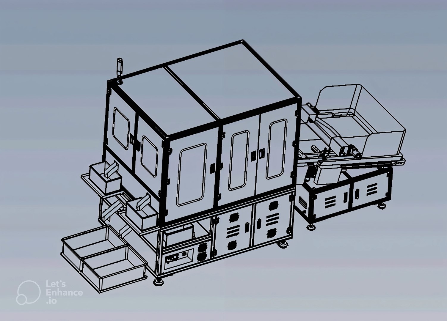 INPECTION MACHINE Model - TurboSquid 2364964