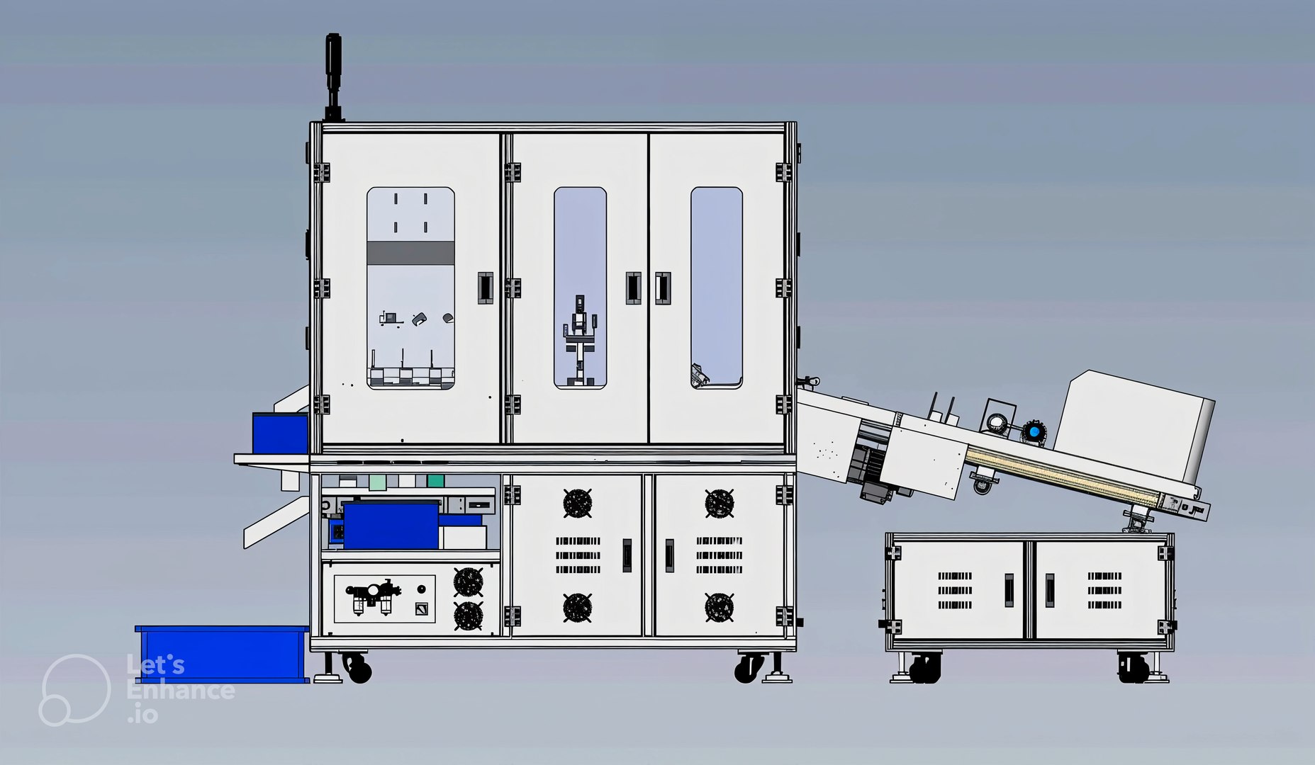 INPECTION MACHINE Model - TurboSquid 2364964