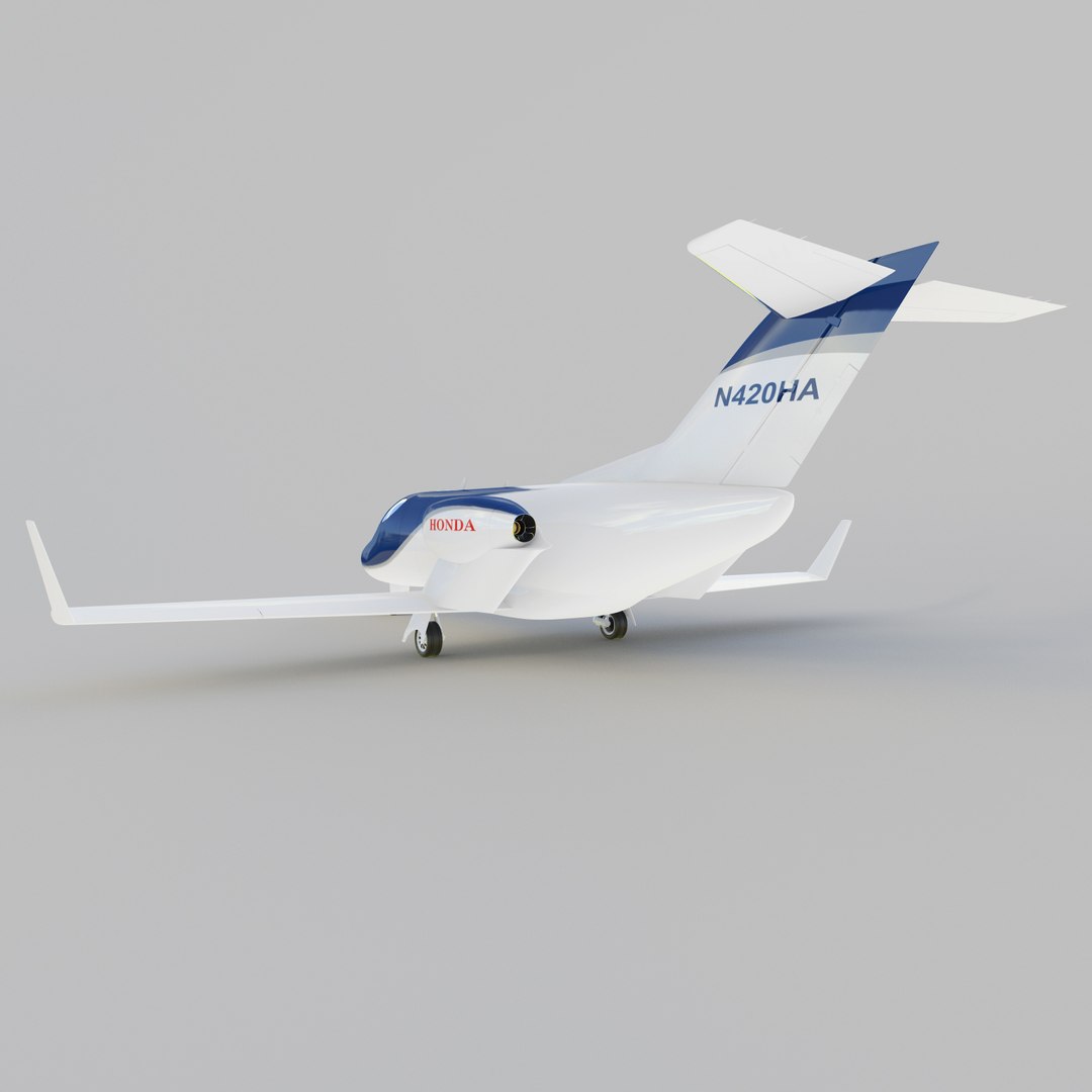 3d Model Business Jet Hondajet Ha-420