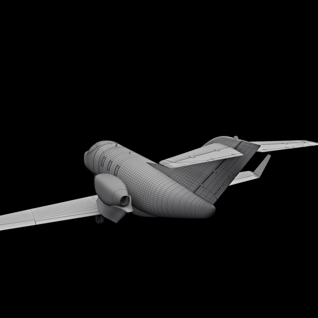 3d Model Business Jet Hondajet Ha-420