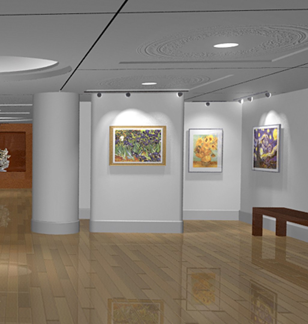 Museum Wire 3d Model