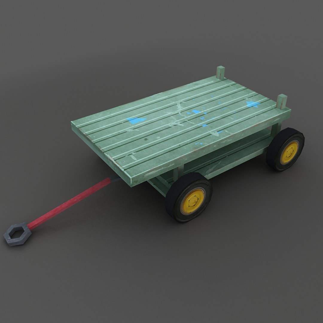 Missile Cart 3d Model