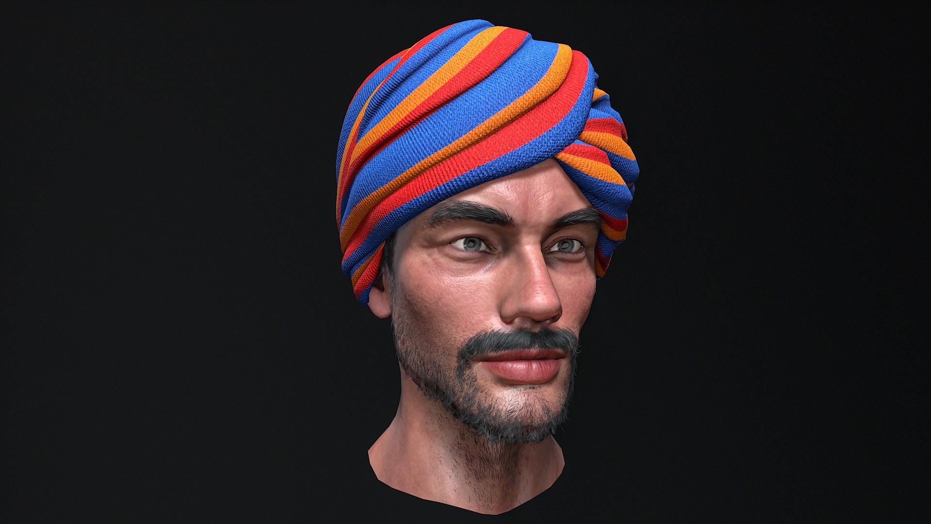 3D Indian Character Model - TurboSquid 2408572