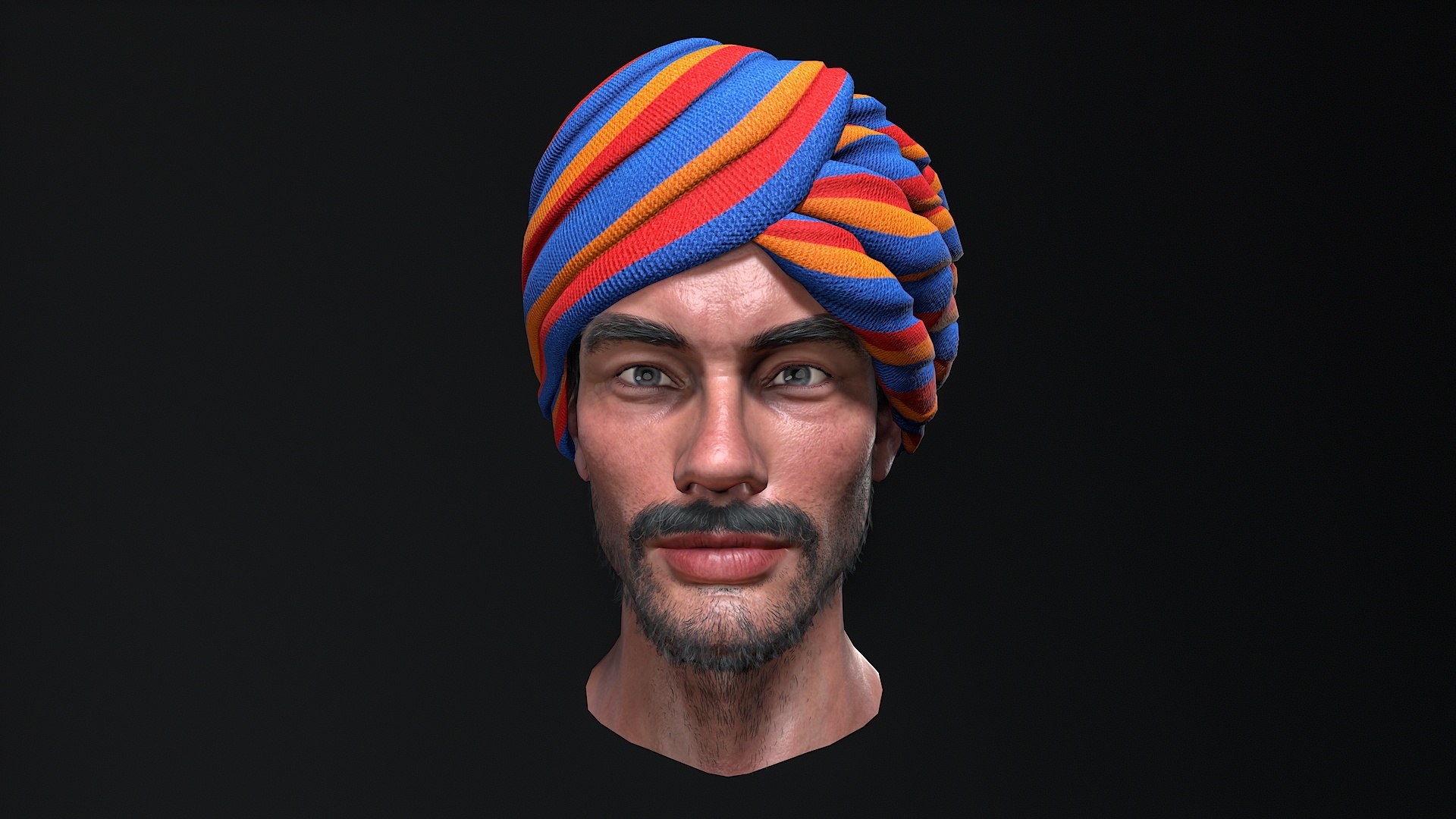 3D Indian Character Model - TurboSquid 2408572
