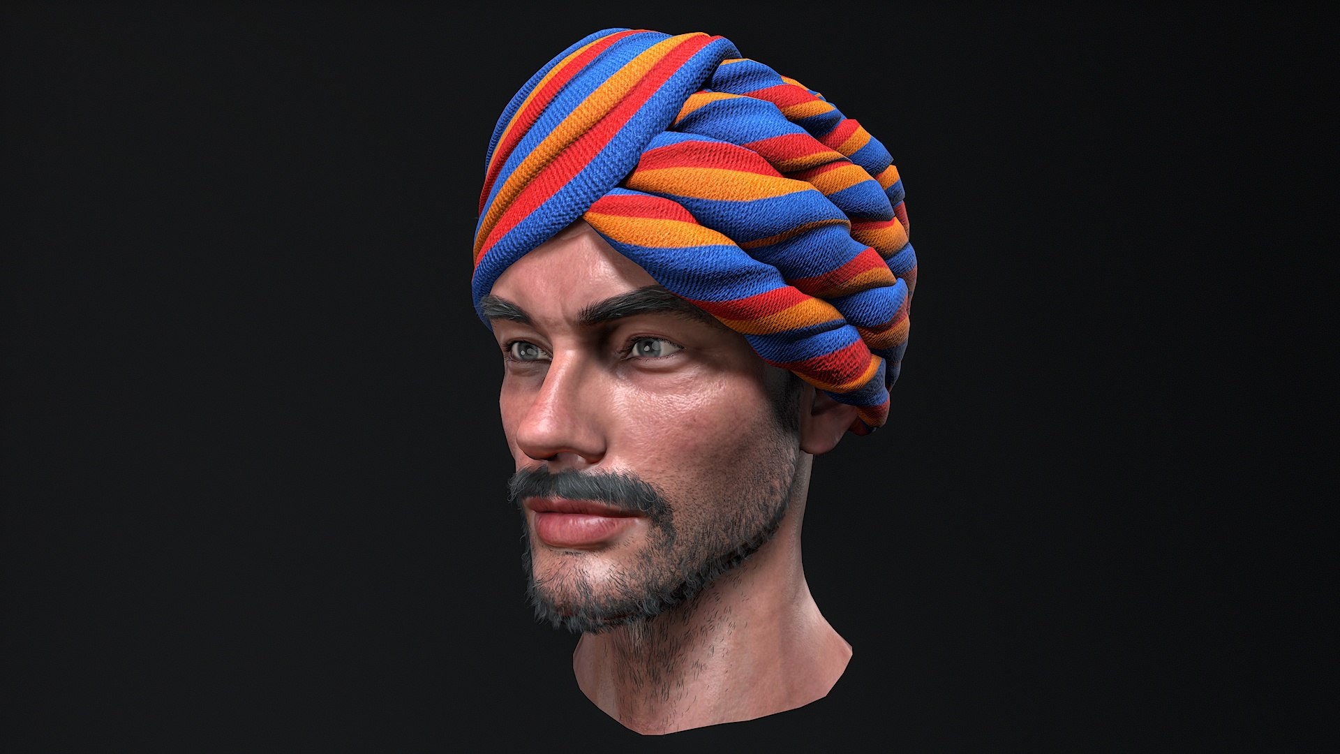3D Indian Character Model - TurboSquid 2408572