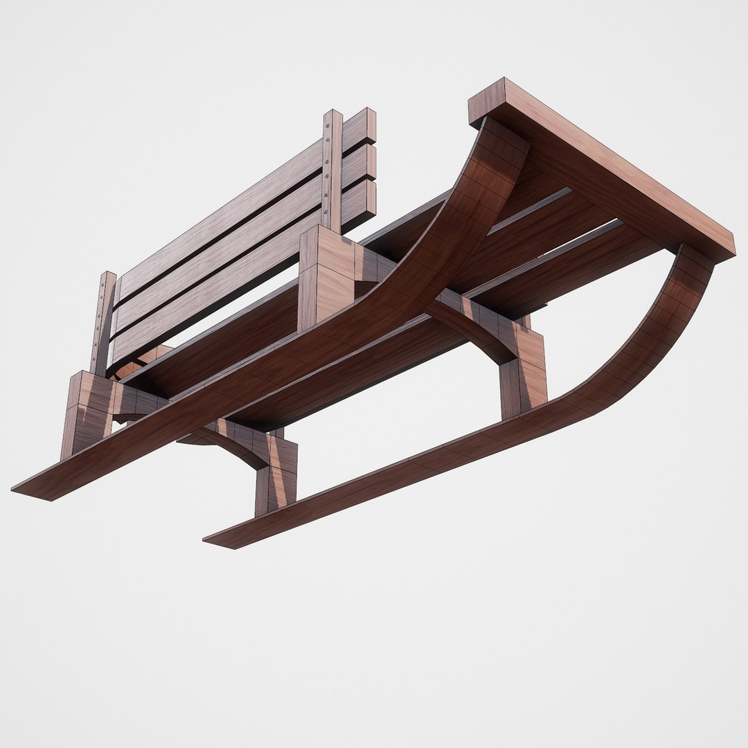 Snow Sledge 3D Model - TurboSquid 1659879
