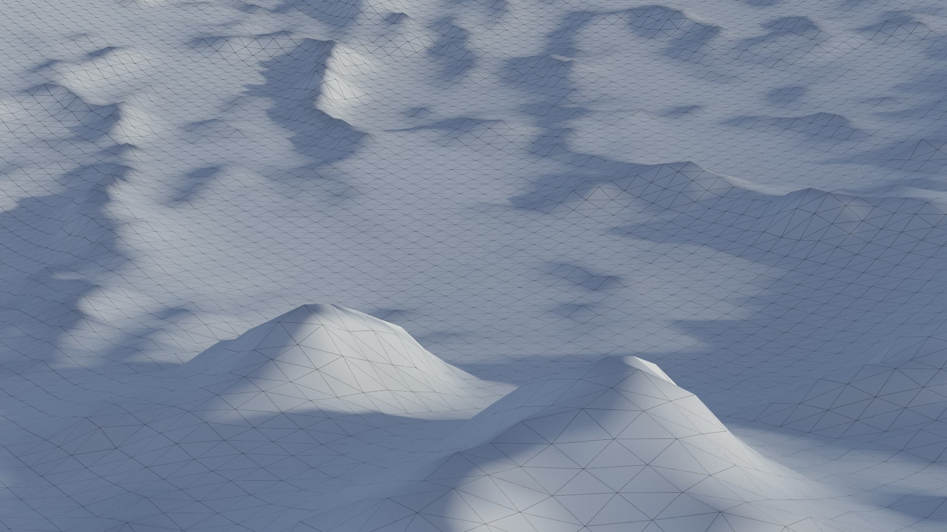 3D Snow Lanscape 02 - TurboSquid 1938912