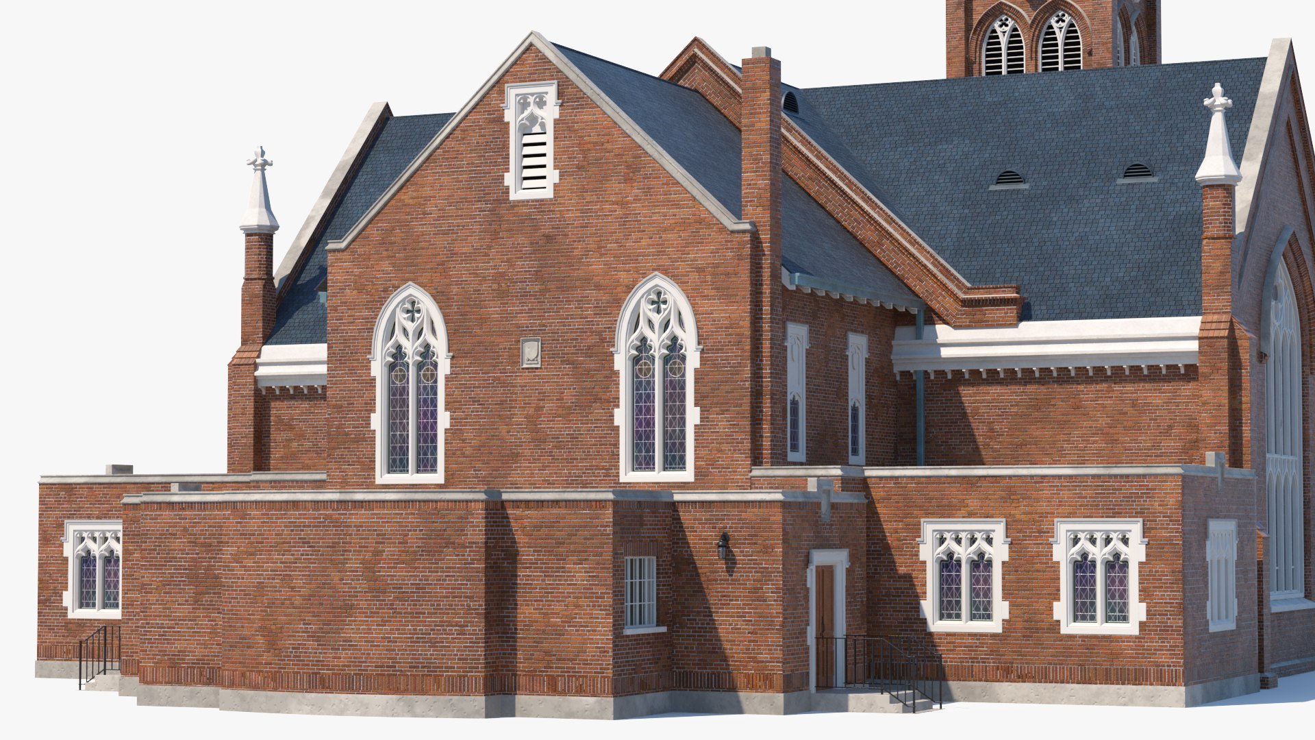 Vincent ferrer catholic church 3D model - TurboSquid 1443807