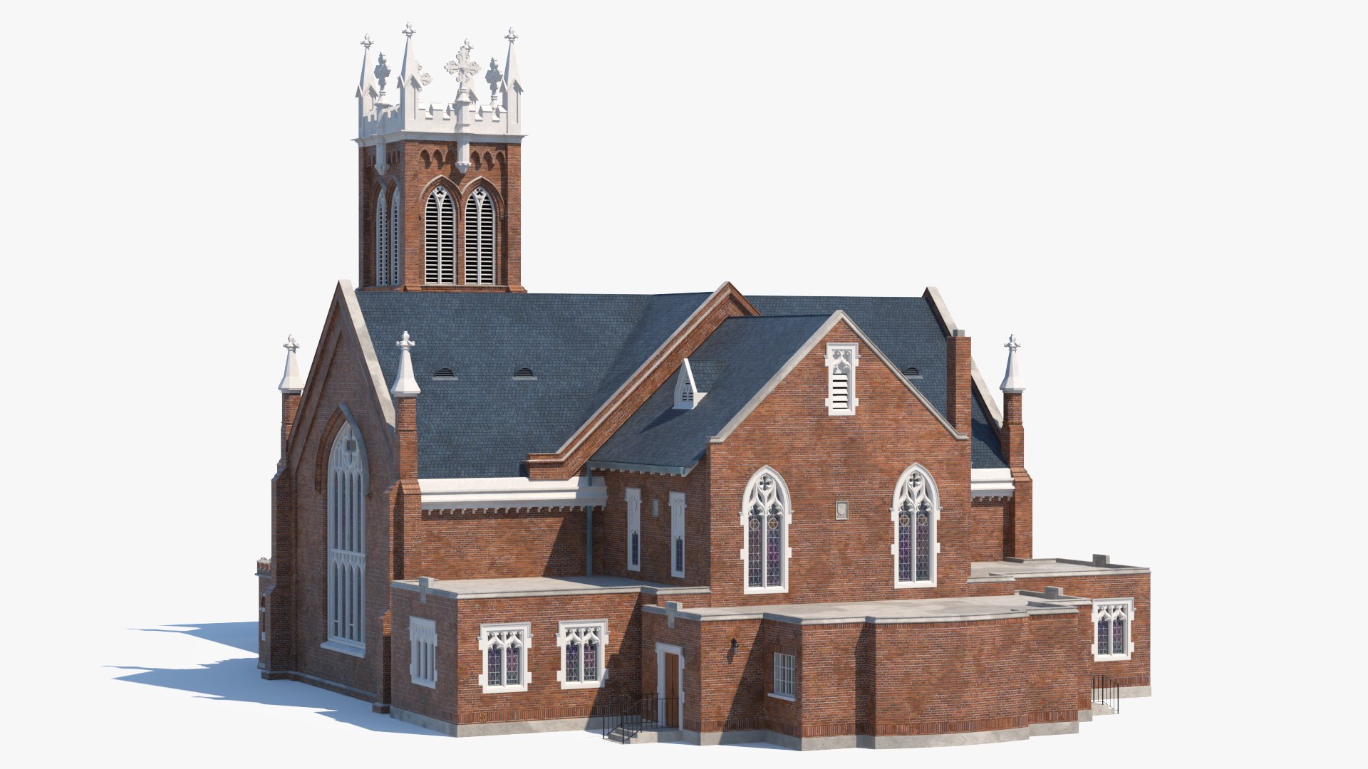 Vincent ferrer catholic church 3D model - TurboSquid 1443807