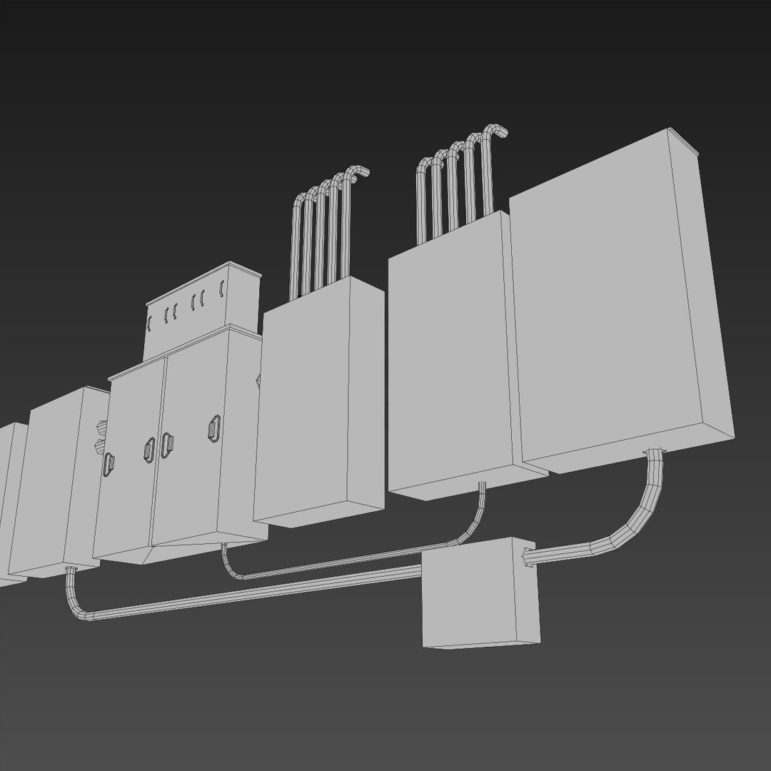 3d Model Electrical Boxes
