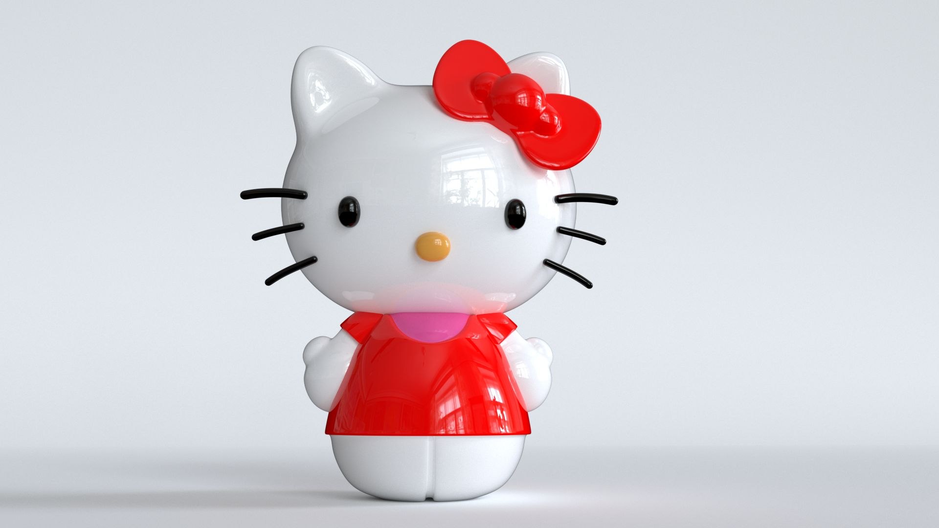 modelo 3d Hello kitty - TurboSquid 2162514