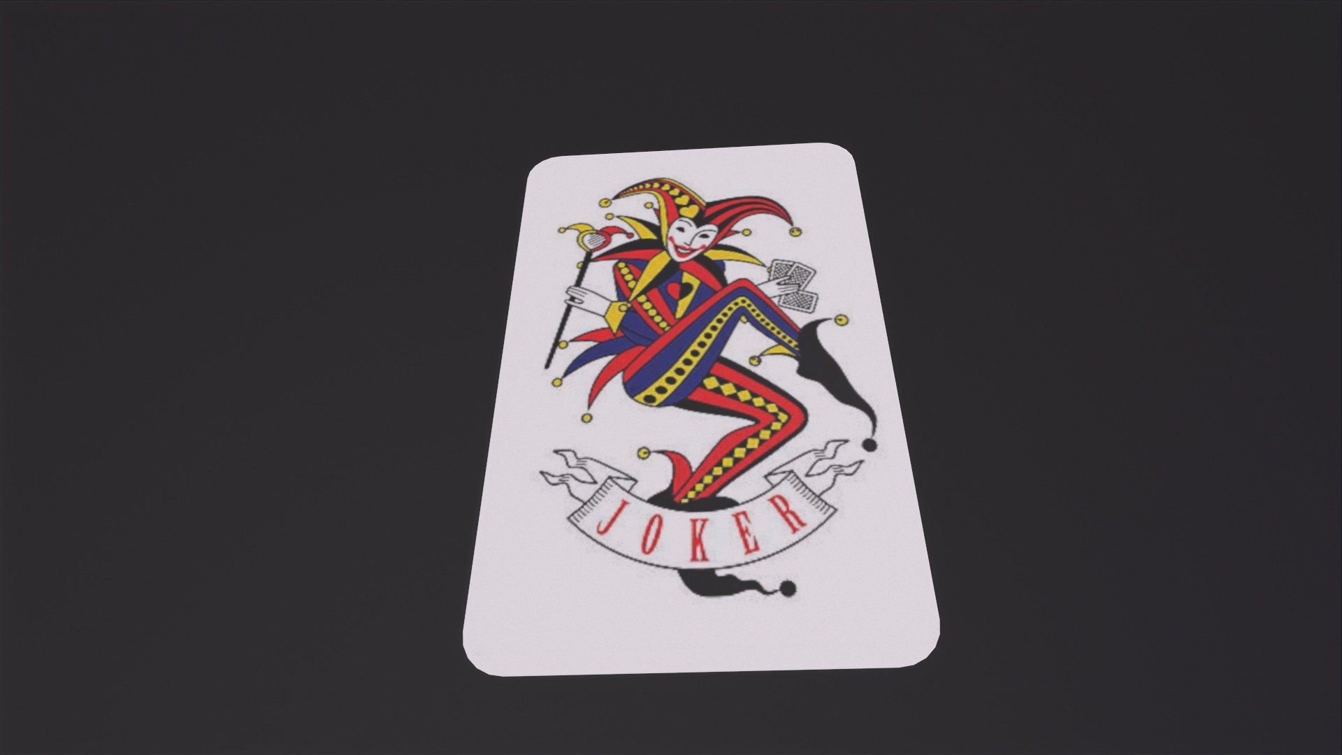 3D Poker Cards Clubs Joker Model - TurboSquid 2115956