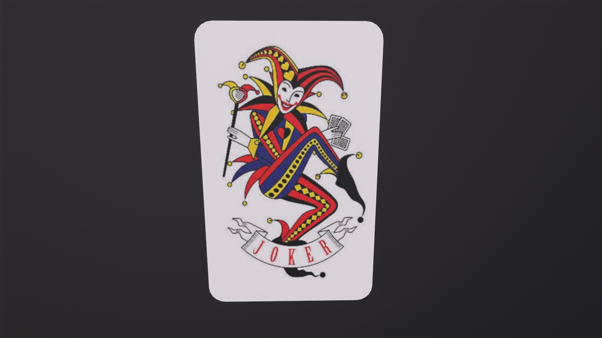 3D Poker Cards Clubs Joker Model - TurboSquid 2115956