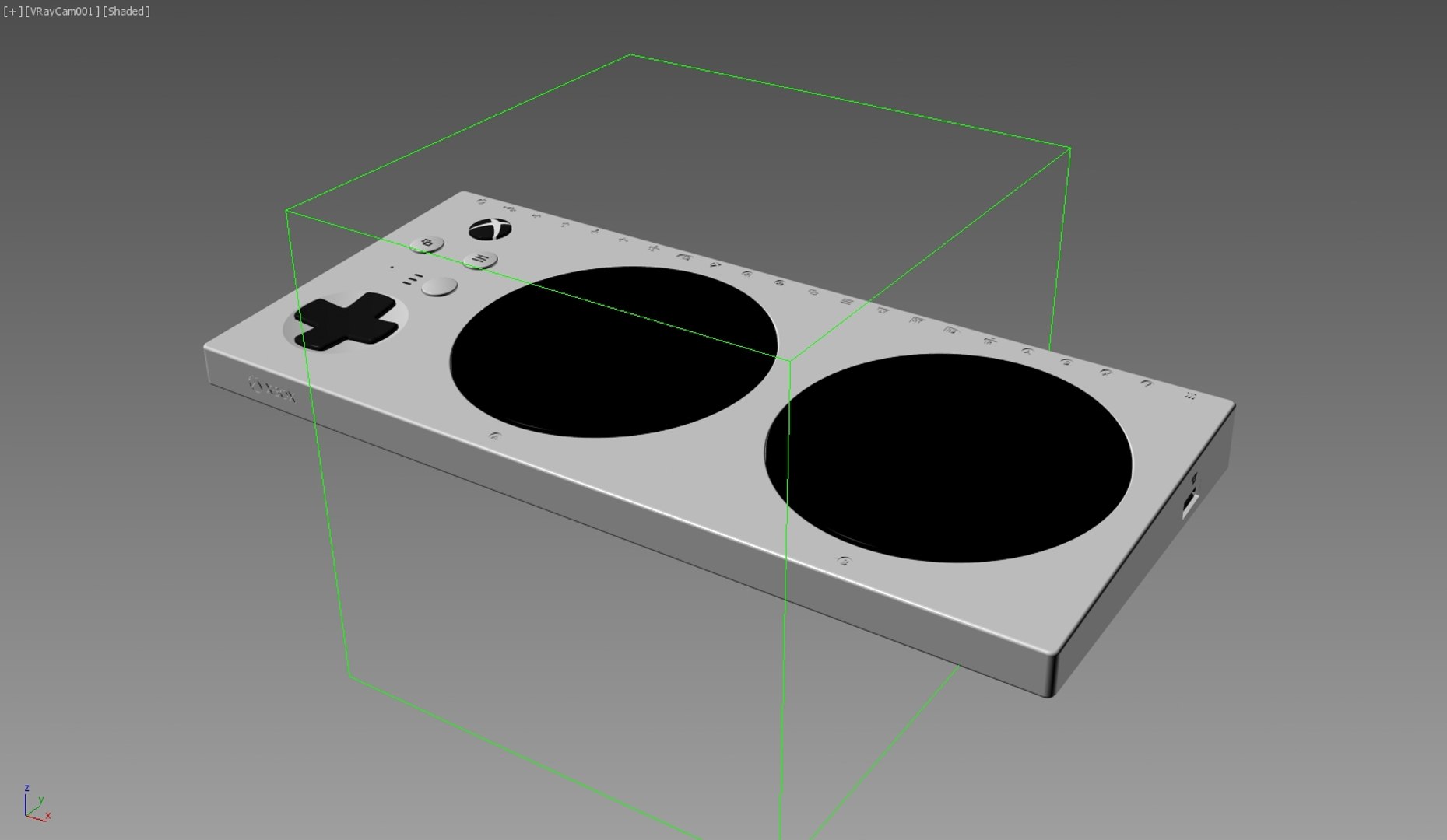 3D Microsoft Xbox Adaptive Controller Model - TurboSquid 1291760