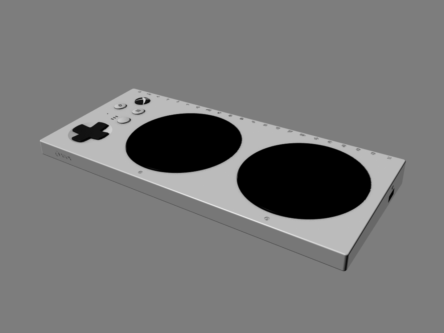 3D Microsoft Xbox Adaptive Controller Model - TurboSquid 1291760