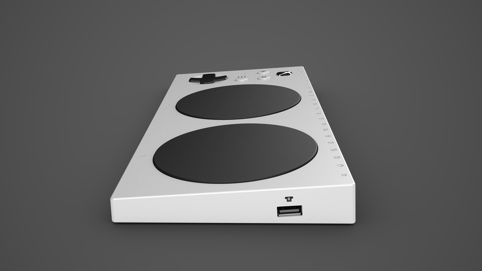 3D Microsoft Xbox Adaptive Controller Model - TurboSquid 1291760