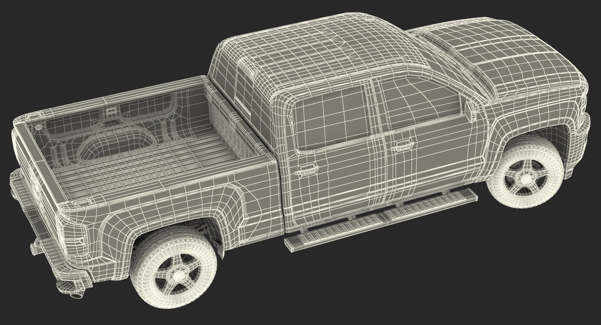 3D Chevrolet Silverado 2015 Model - TurboSquid 1229649