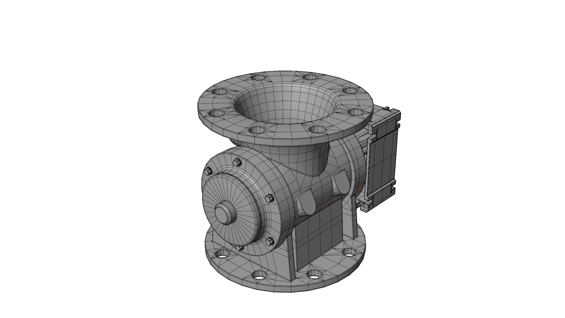 3D Rotary Airlock Valve Model - TurboSquid 2326978
