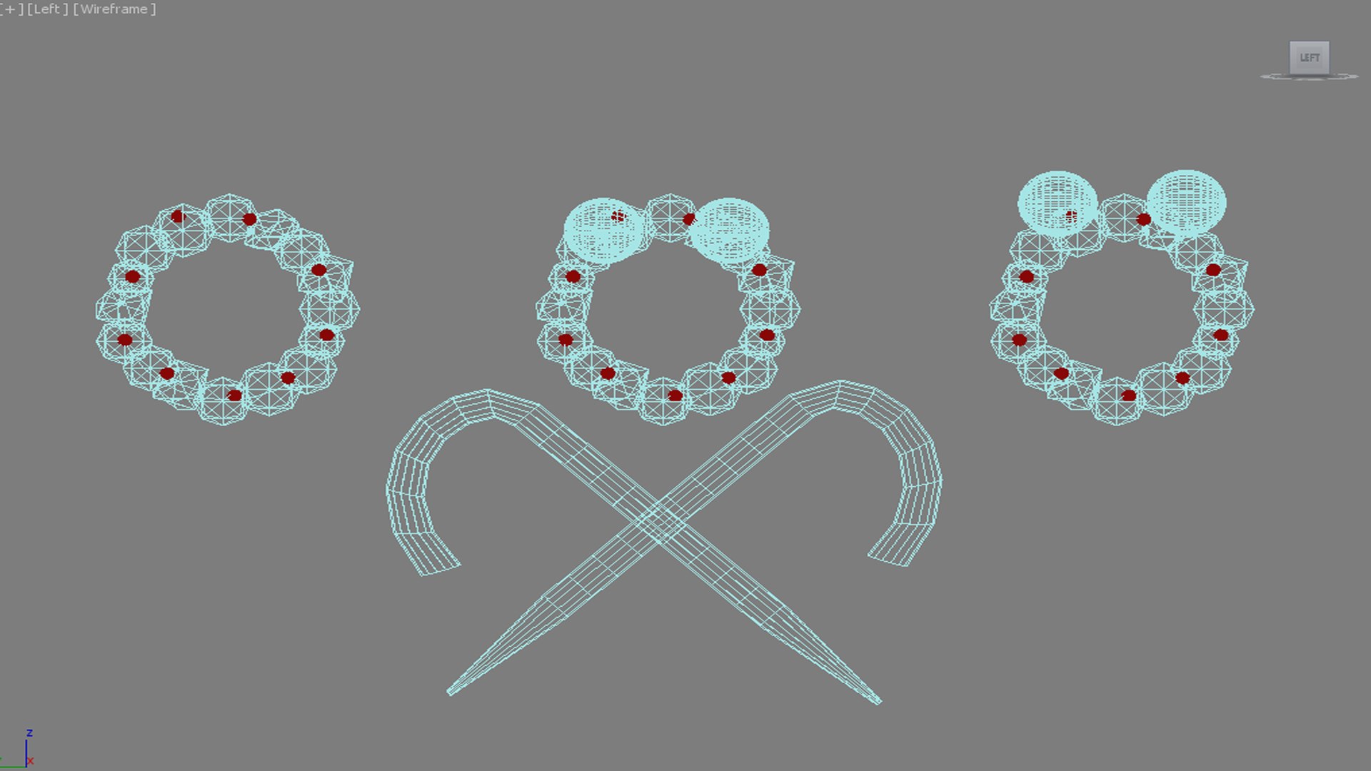 3D Spooky Wreath Model - TurboSquid 1957439