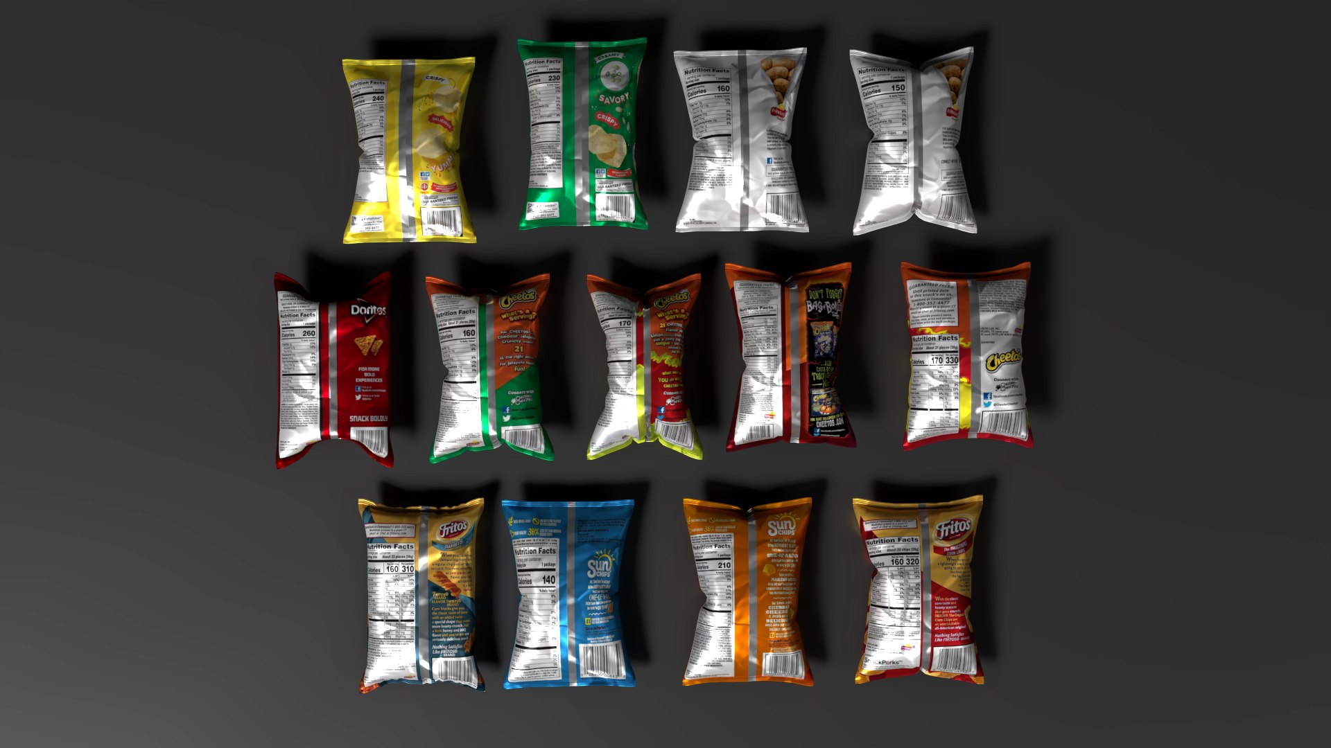Snack Model - TurboSquid 1887338