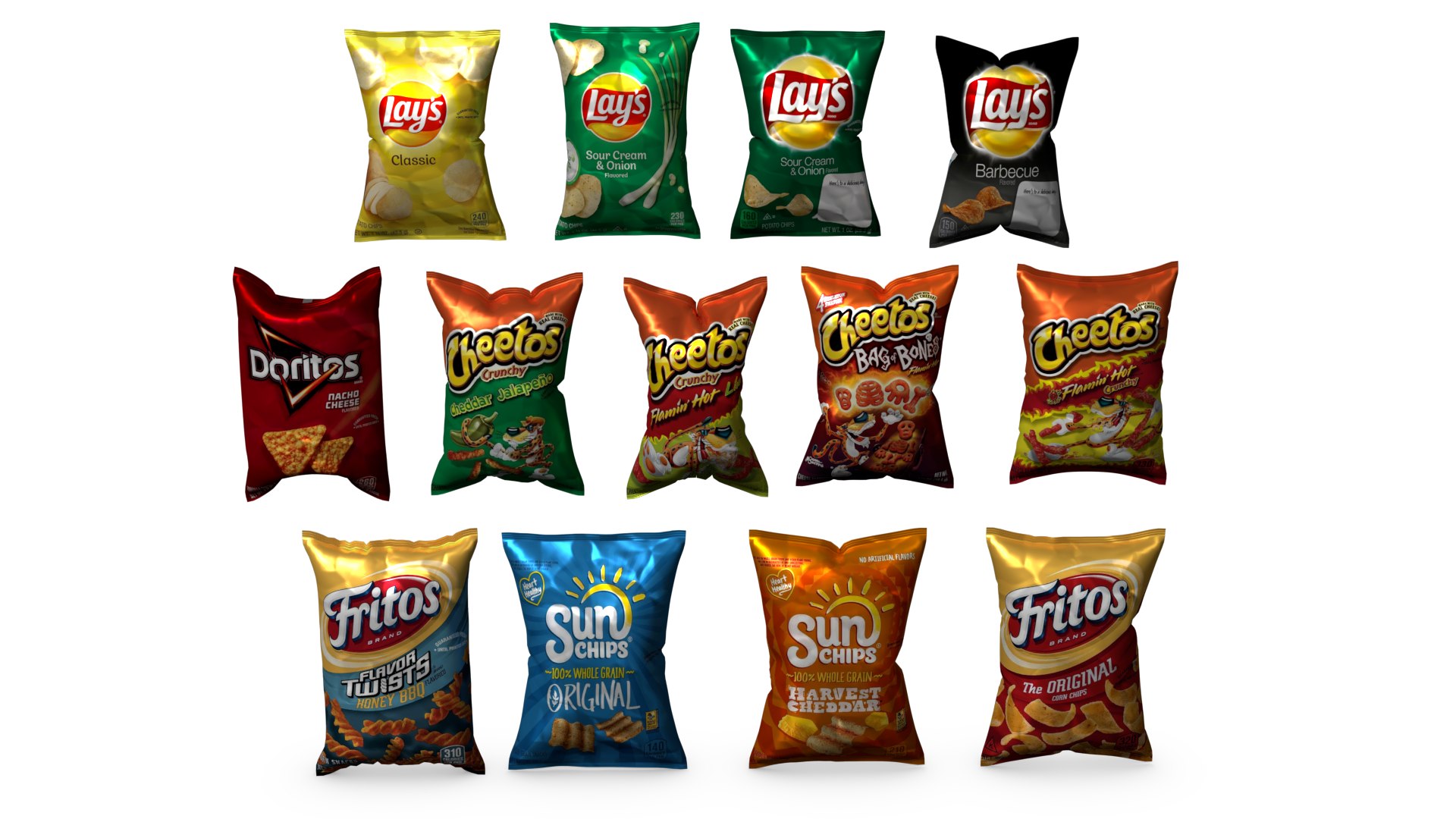 Snack Model - TurboSquid 1887338