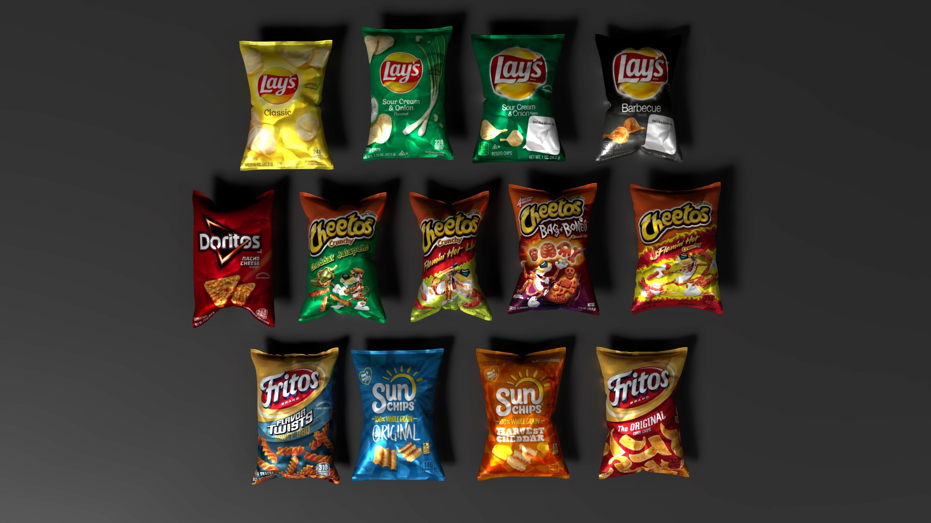 Snack Model - TurboSquid 1887338