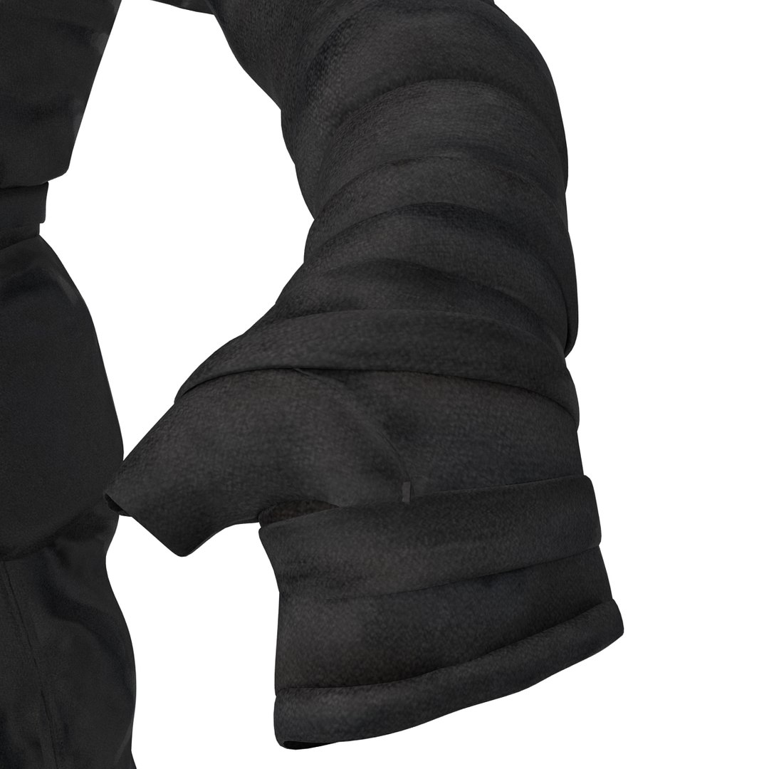 3d Model Ninja Clothes