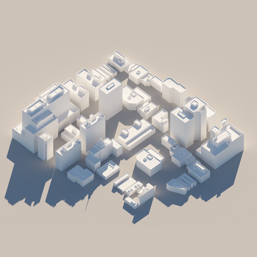 Building Box Building Block Distribution Building 3D Model - TurboSquid ...
