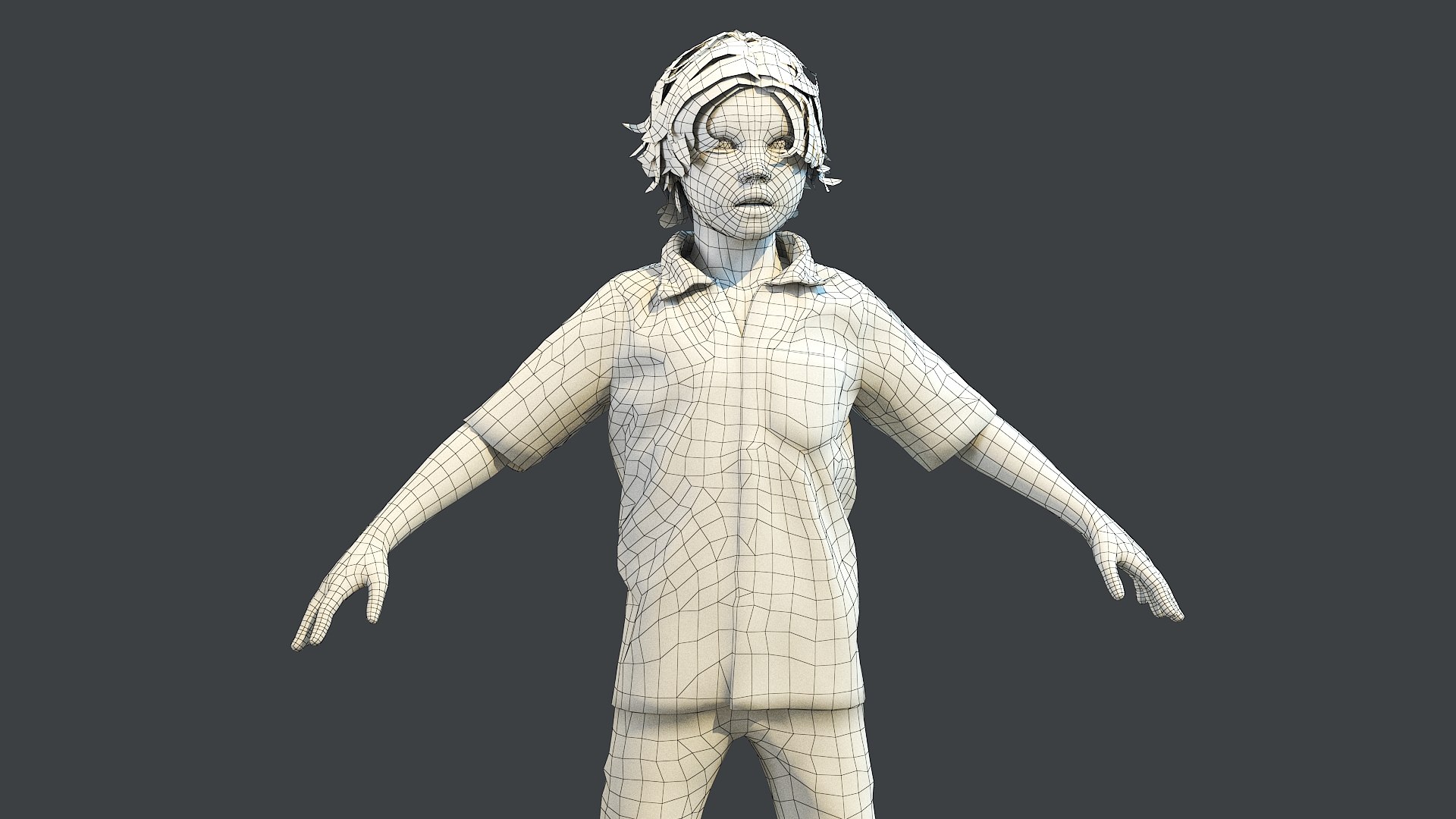 Poor Child 3D Model - TurboSquid 2084071