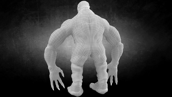 modelo 3d Monstruo troll bruto - TurboSquid 2069579
