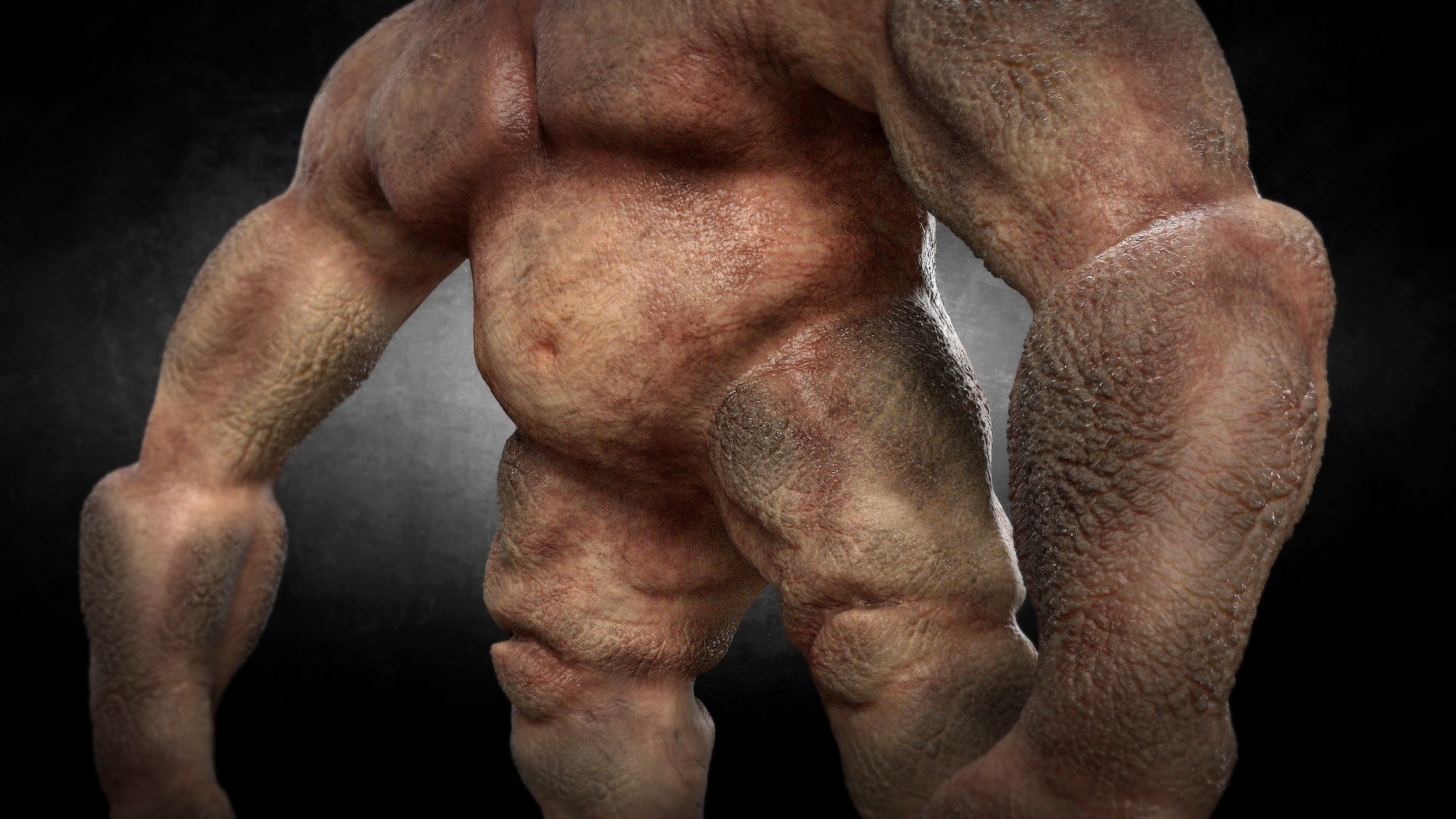 3D Brute Troll Monster - TurboSquid 2069579