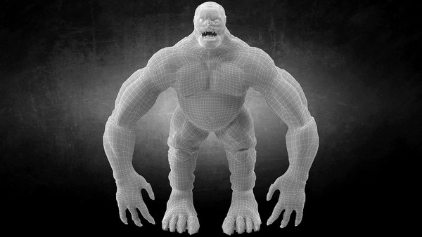modelo 3d Monstruo troll bruto - TurboSquid 2069579