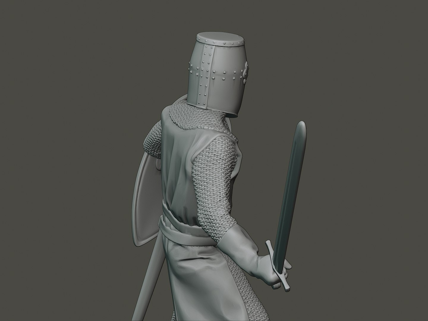 3D knight templar action3 t1 - TurboSquid 1496559