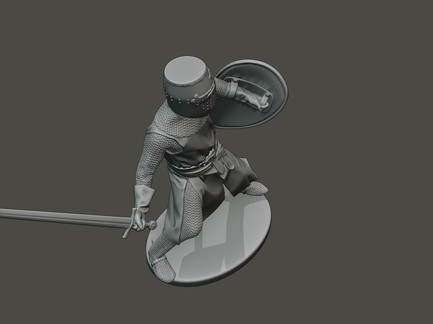 3D knight templar action3 t1 - TurboSquid 1496559