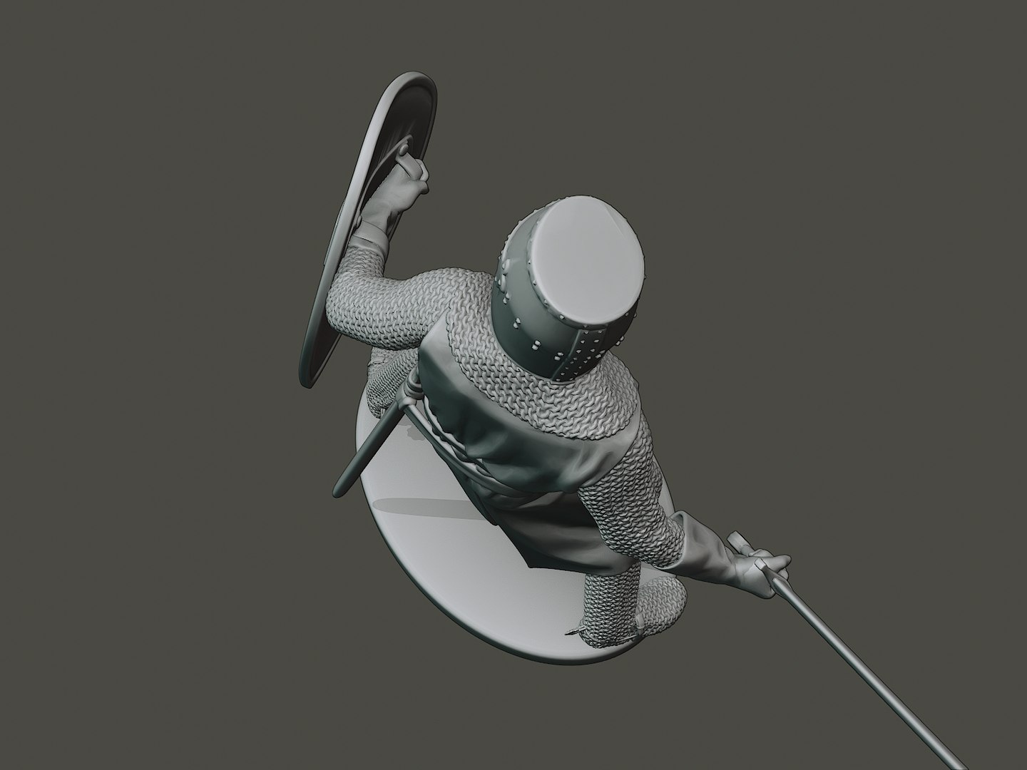 3D Knight Templar Action3 T1 - TurboSquid 1496559