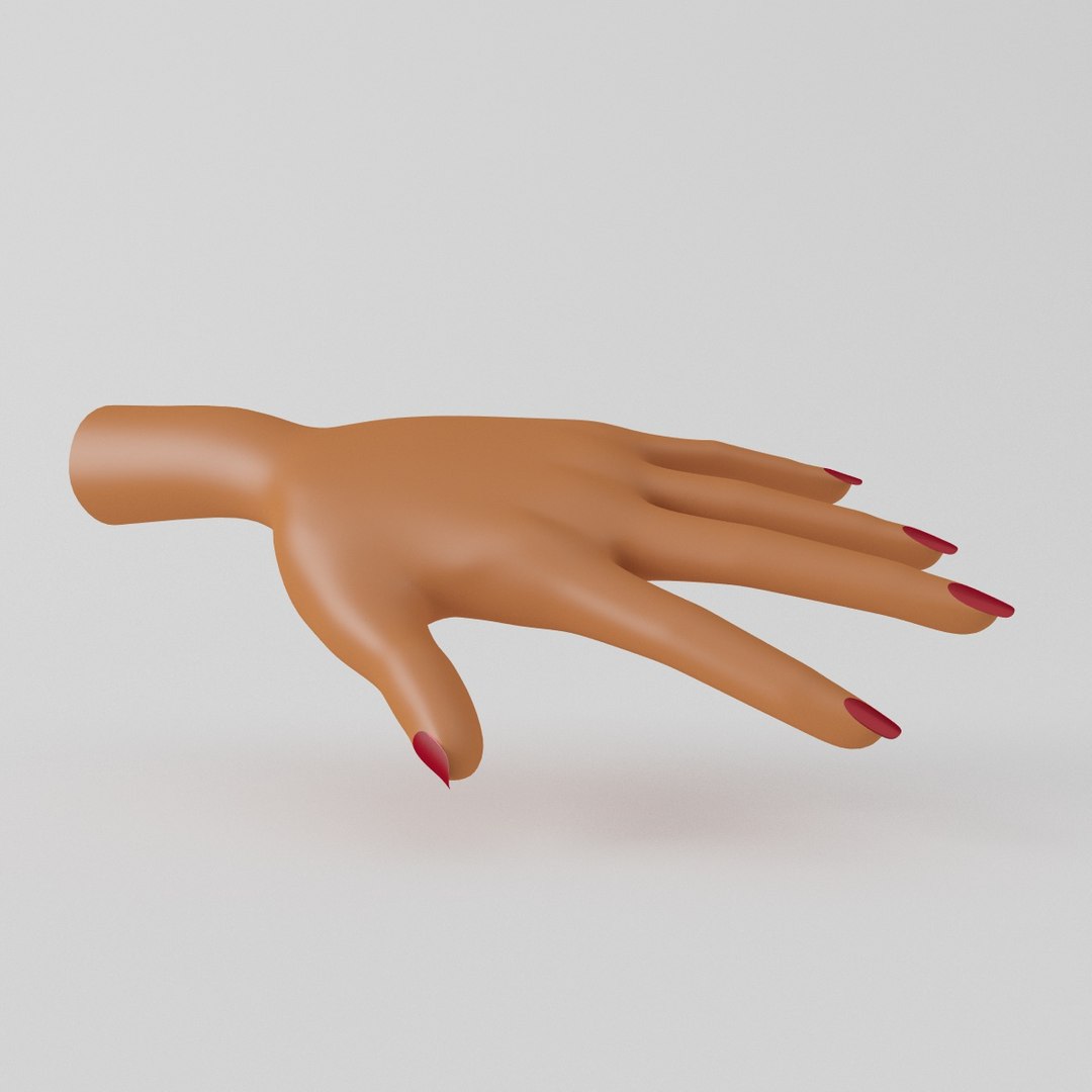 Hand Cartoon Toon 3D Model - TurboSquid 1175152